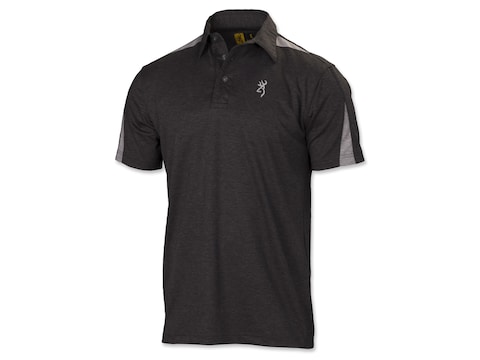 Browning Men's Highline Shooting Shirt Polo Short Sleeve Polyester