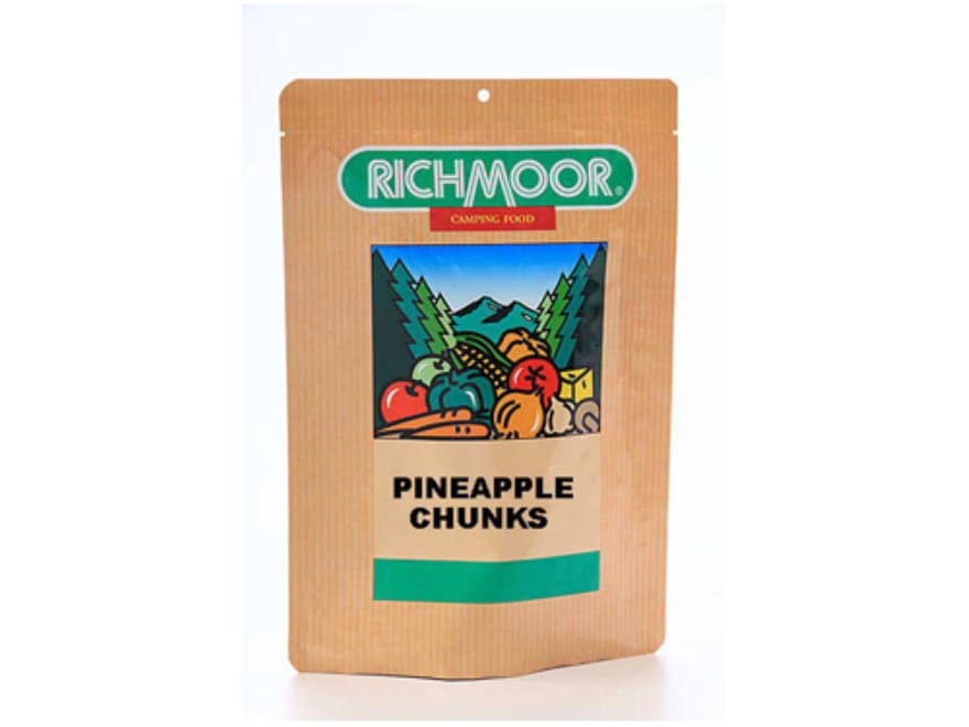 Richmoor Pineapple Chunks Trail Snack Freeze Dried Meal 2.75oz