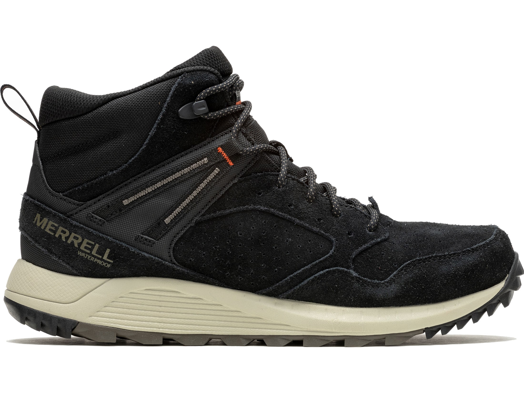 Merrell Wildwood Mid LTR WP Hiking Boots Leather/Synthetic Granite