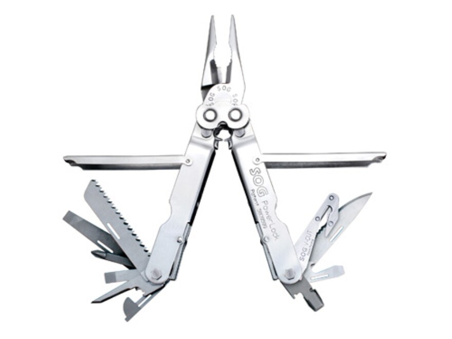 SOG PowerLock Multi-Tool 17 Tools V-Cutter SS