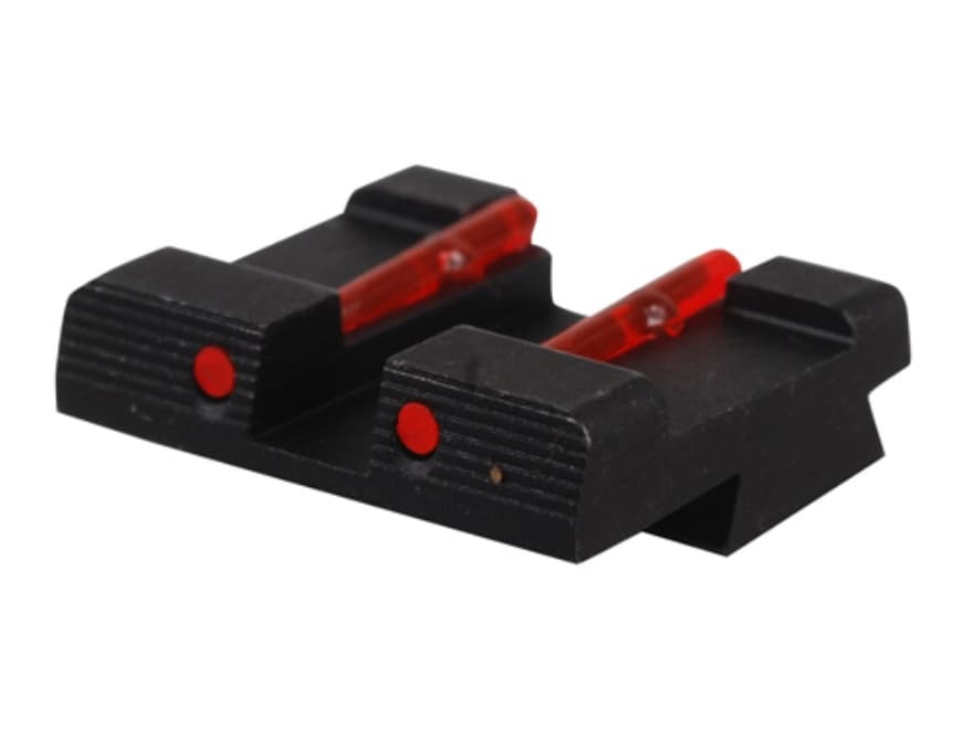 HIVIZ Rear Sight Springfield XD, XDM Steel Fiber Optic Red