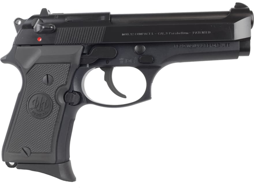 Beretta 92 9mm Luger Pistol 4.25 Barrel 10+1 Round Black