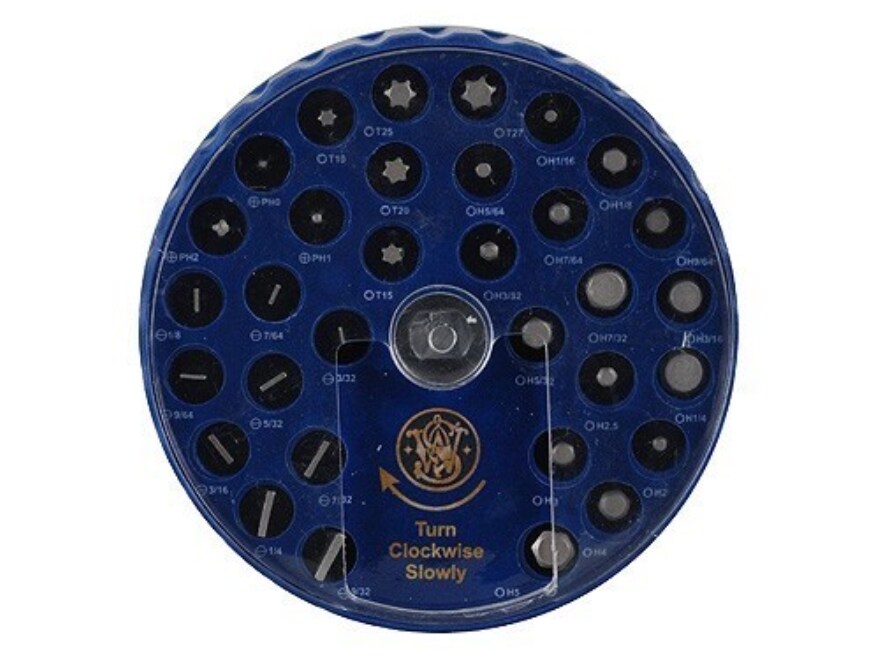 Smith & Wesson Screwdriver Bit Set 32-Piece Steel