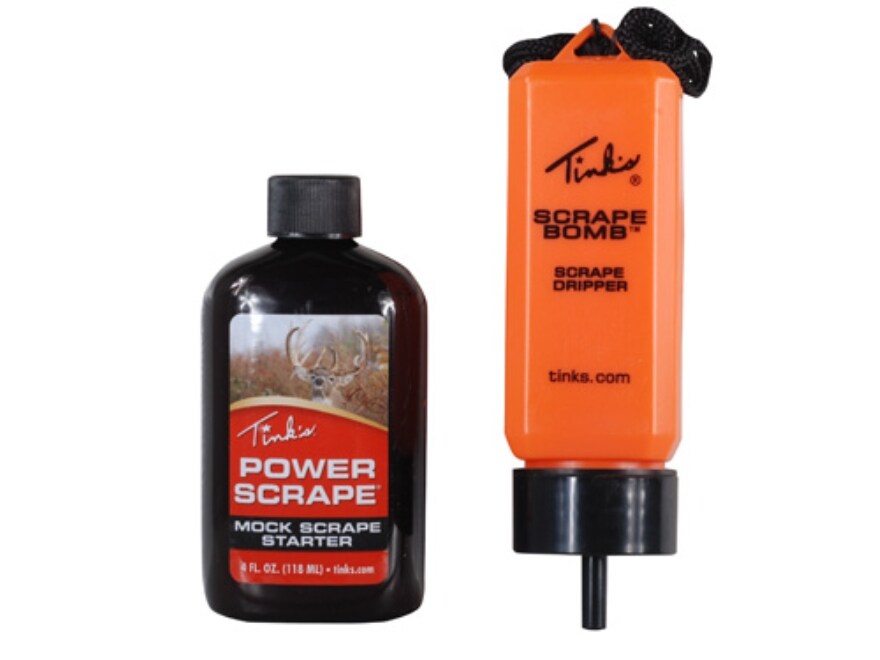Tink's Power Scrape Mock Scrape Starter Deer Scent Combo Pack