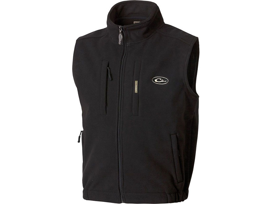 Drake Men's Windproof Layering Vest Polyester Black 2XL