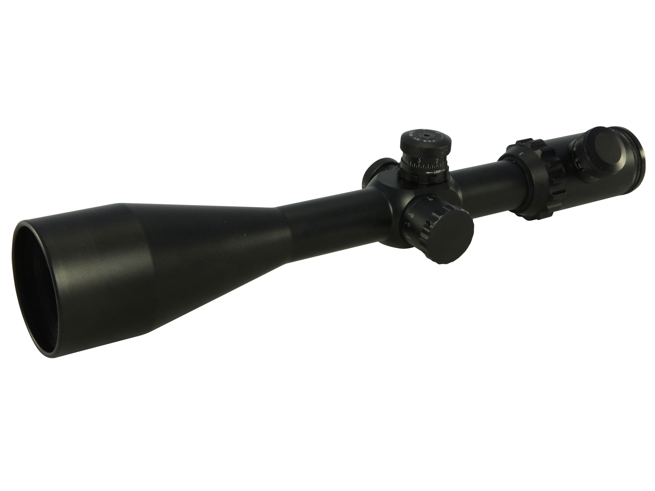 C-More Rifle Scope 3-30x 56mm 1/2 Mil Dot Reticle Matte