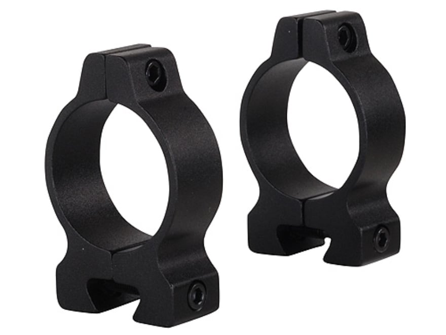 Millett 30mm Angle-Loc Vertical Split Rings 3/8 Grooved Receiver Matte