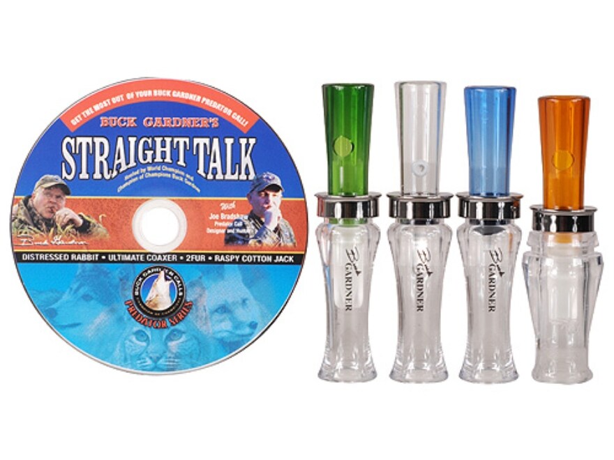 Buck Gardner Predator Power Pack Predator Calls 4PK