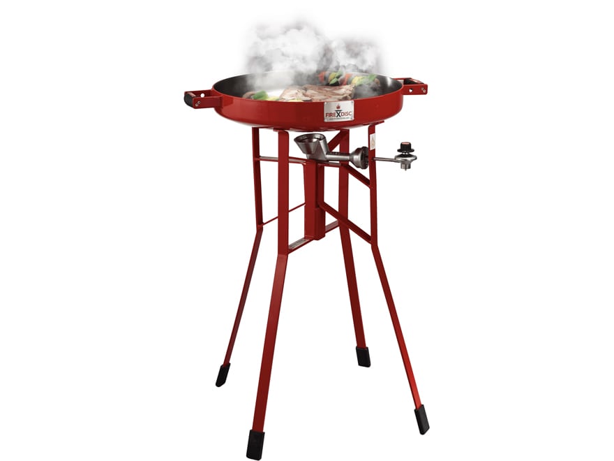 FireDisc Original Deep Propane Cooker Tall Red