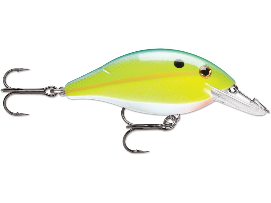 Luhr-Jensen 1/4oz Speed Trap Crankbait Fire Tiger/Crystal