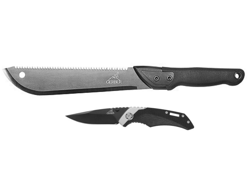Gerber Machete Jr. Contrast Folding Knife Combo