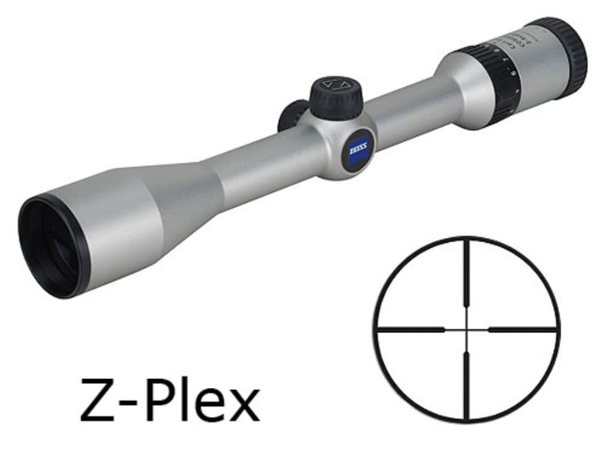 Zeiss MC Conquest Rifle Scope 3-9x 40mm Z-Plex Reticle Silver