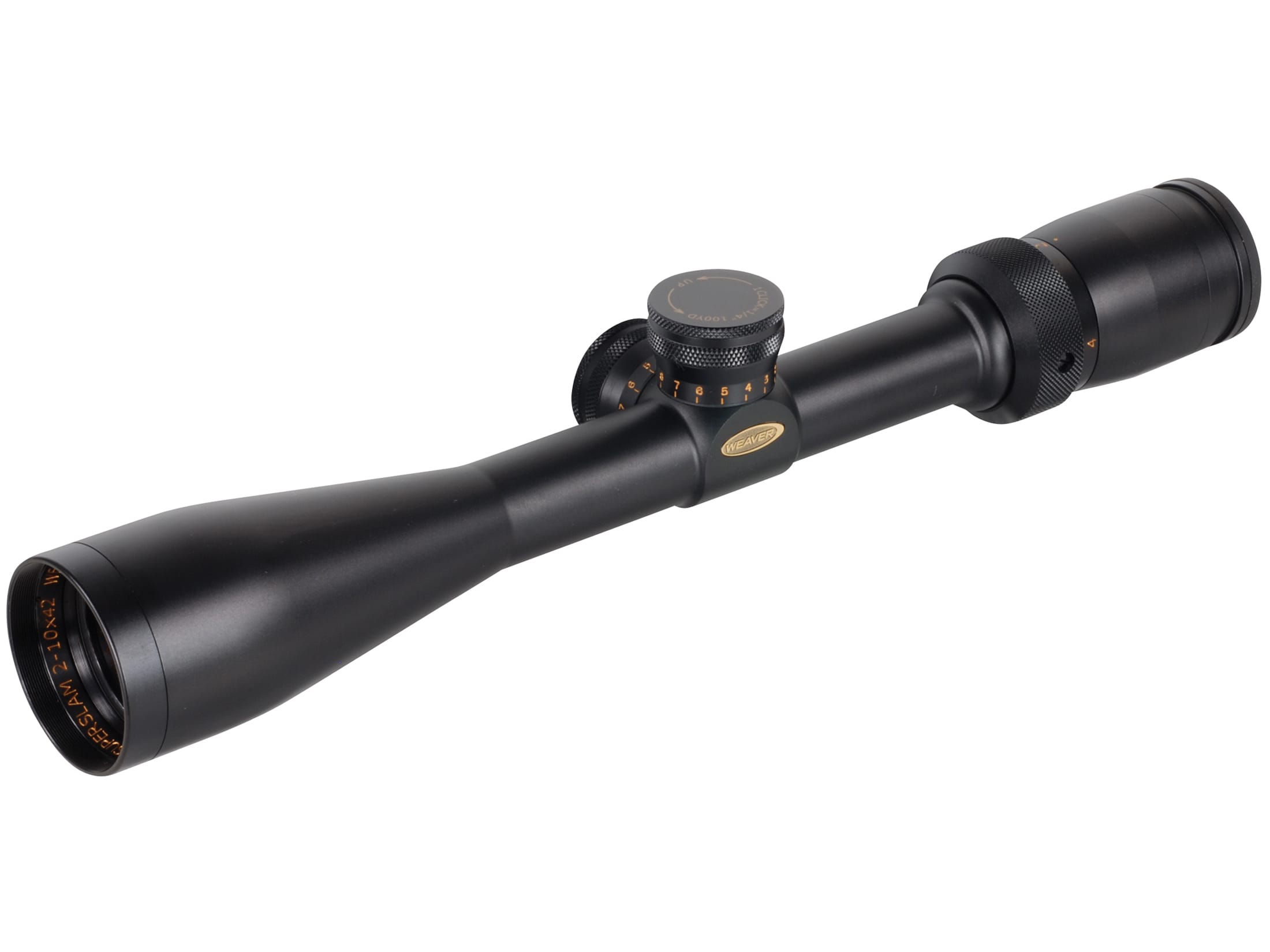 Weaver Super Slam Rifle Scope 2-10x 42mm Etched Ballistic-X Reticle
