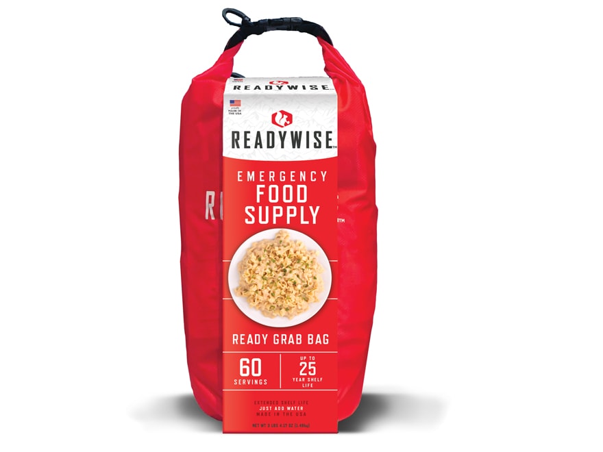 ReadyWise 7 Day Emergency Dry Bag Breakfast Entrée Grab GoFreeze Dried