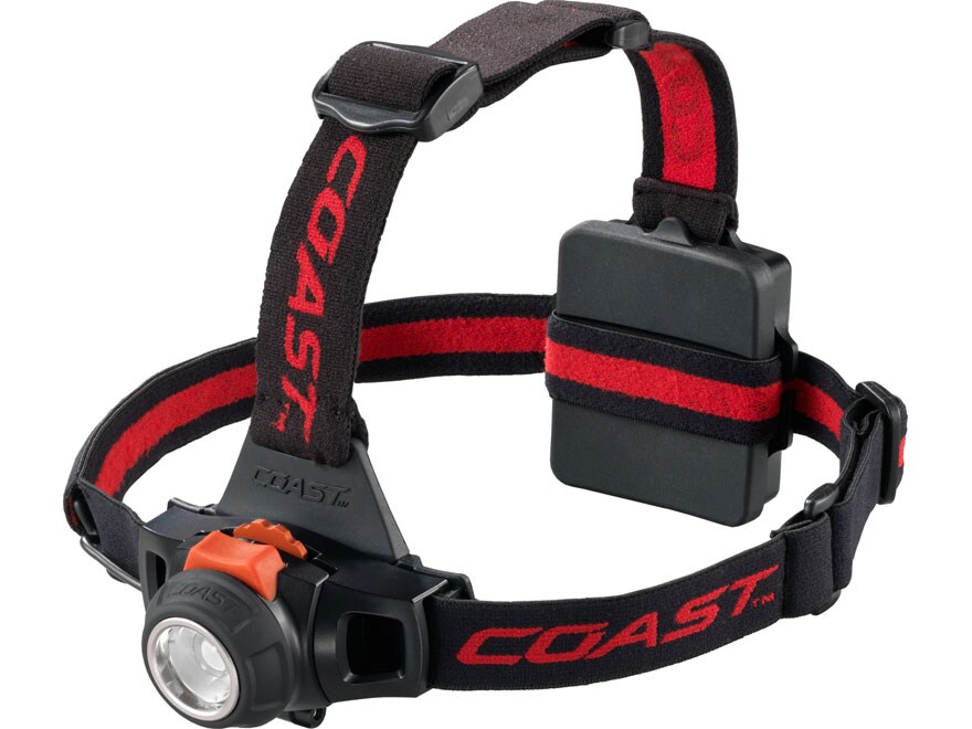 Coast HL27 Headlamp LED Focusable Variable Power 3 AA Batteries