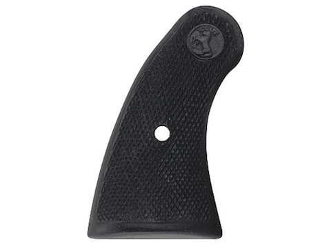 Vintage Gun Grips Colt Police Positive Wide Butt Polymer Black
