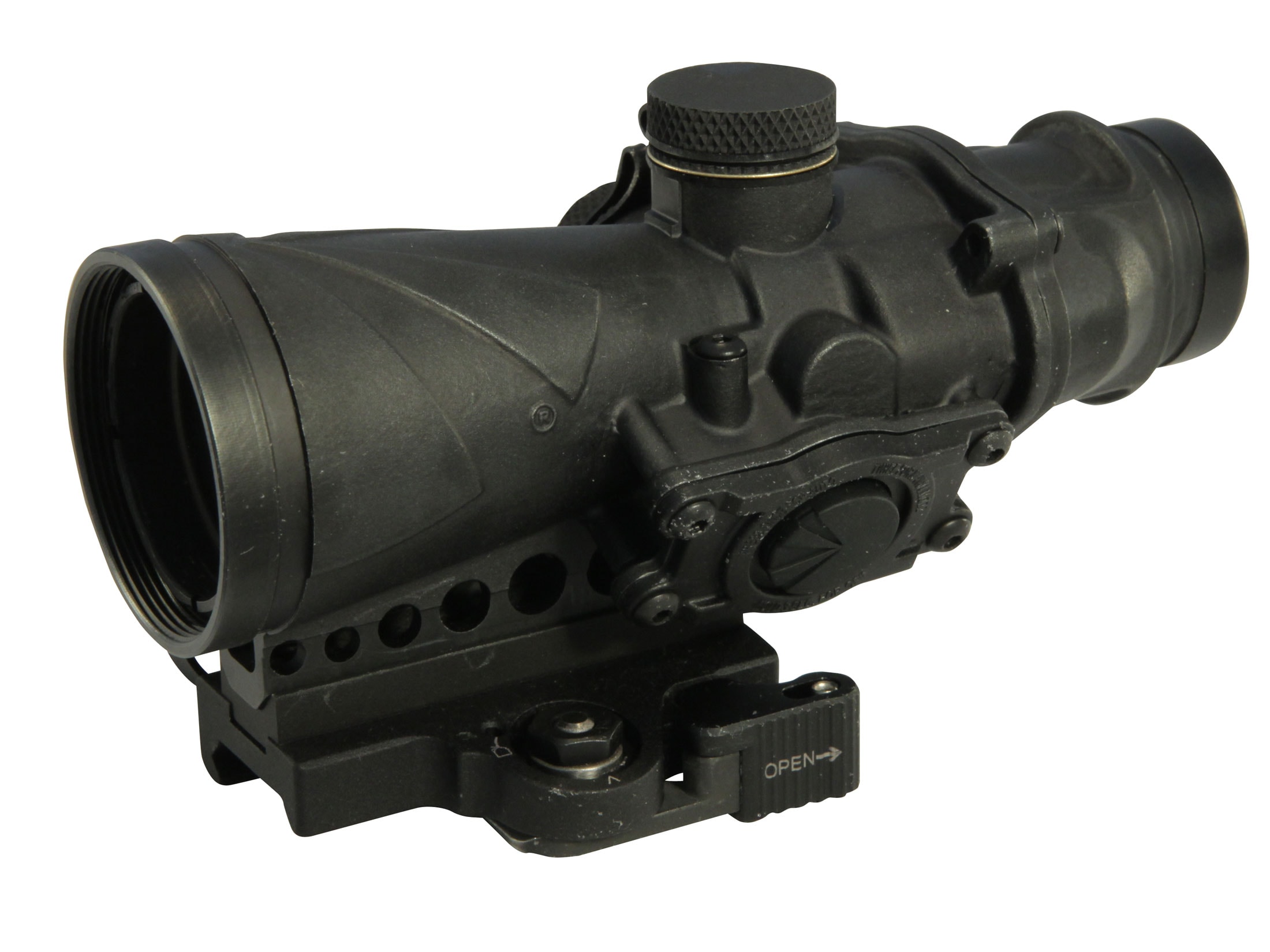 Browe Combat Optic Rifle Scope 4x 32mm Illuminated Blue 5.56 Crosshair