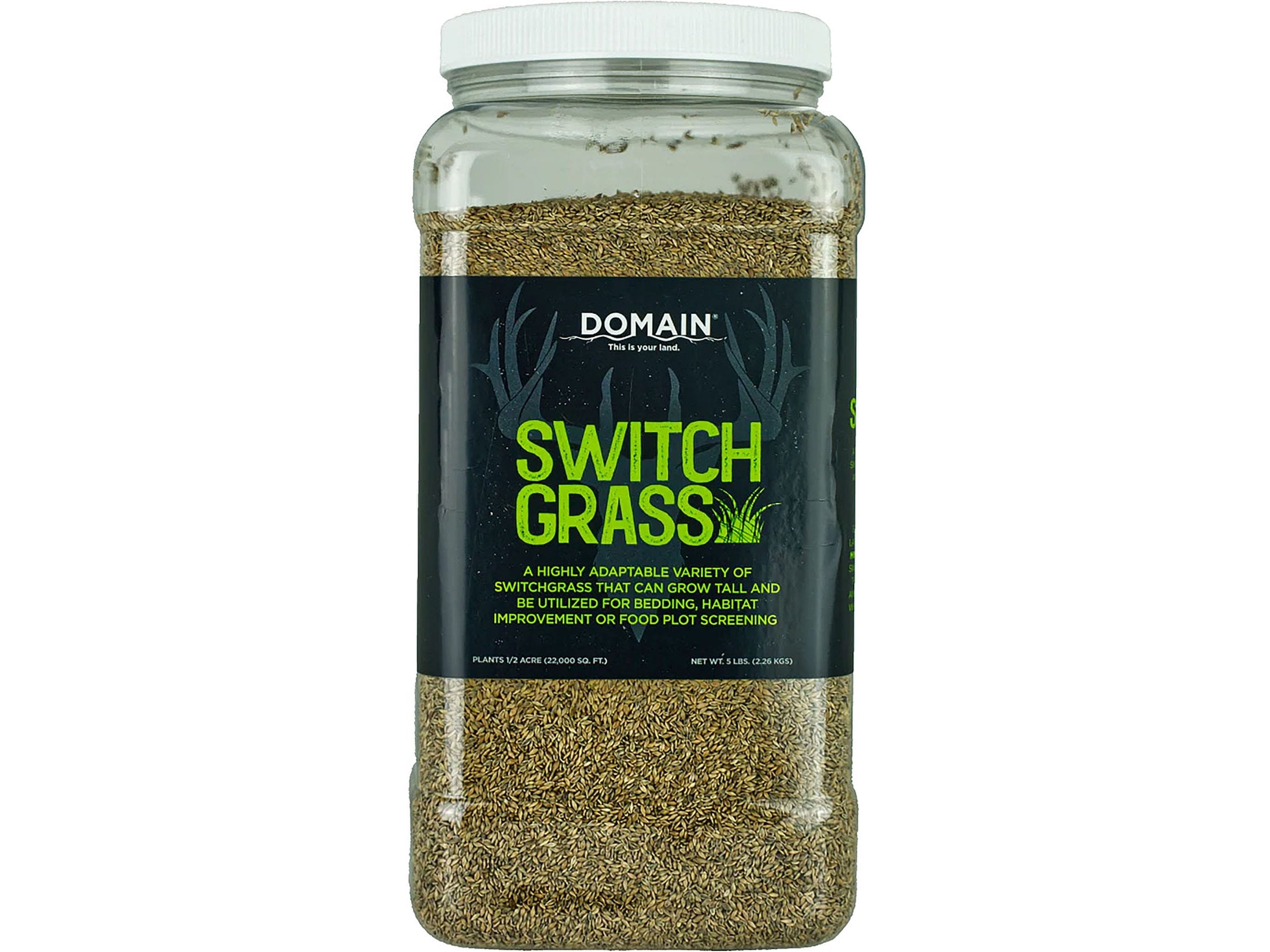 Domain Outdoor RC Big Rock Switch Grass Food Plot Seed 5 lb
