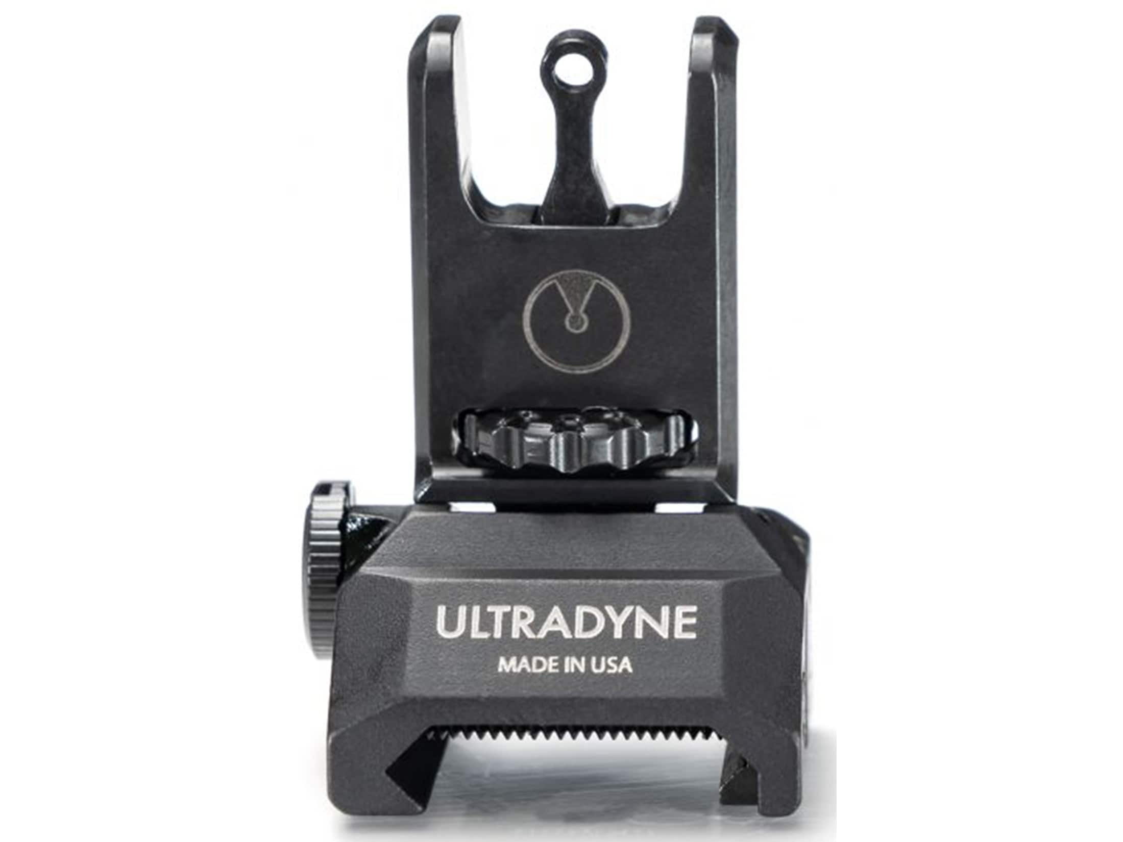 Ultradyne C2 AR-15 Front Sight Black Folding Aperture