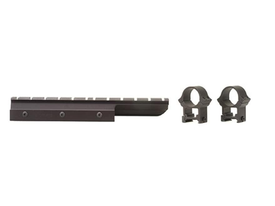 B-Square Military Weaver Scope Base 1 Rings FN FAL, LAR Gloss