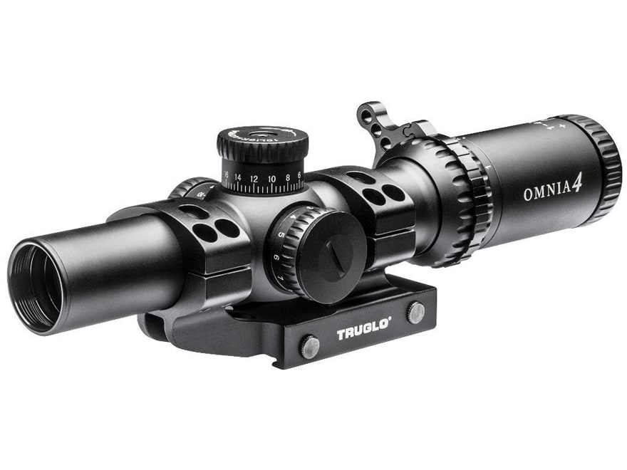 TRUGLO Omnia Rifle Scope 30mm Tube 1-6x 24mm lluminated A.P.T.R