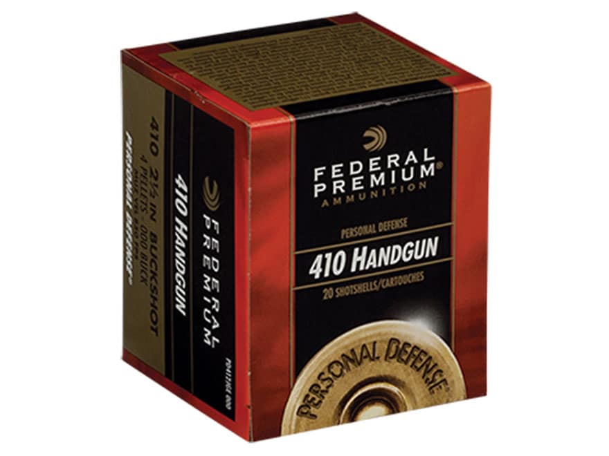 Federal Premium Personal Defense Ammo 410 Bore 3 000 Buckshot 5
