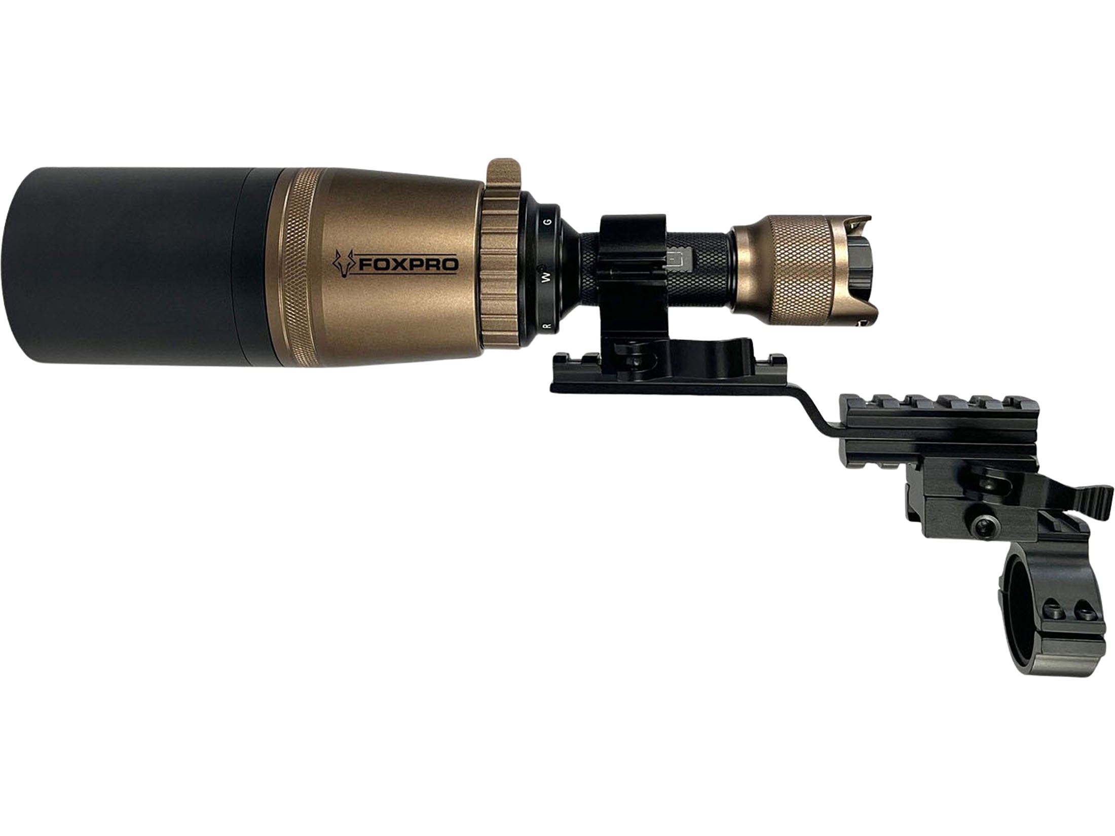 FoxPro Quad Fire Gun Mounted Night Hunting Light