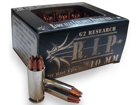 G2 Research R.I.P. Ammo 10mm Auto 115 Grain Radically Invasive
