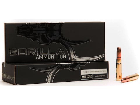 Gorilla Hunt Ammo 300 AAC Blackout Subsonic 205 Grain Expanding Hollow