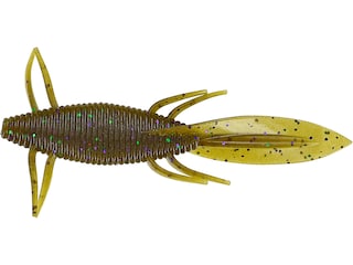 Yamamoto 5'' Sanshouo Creature Grn Pmpkn W/Red Flk/042J