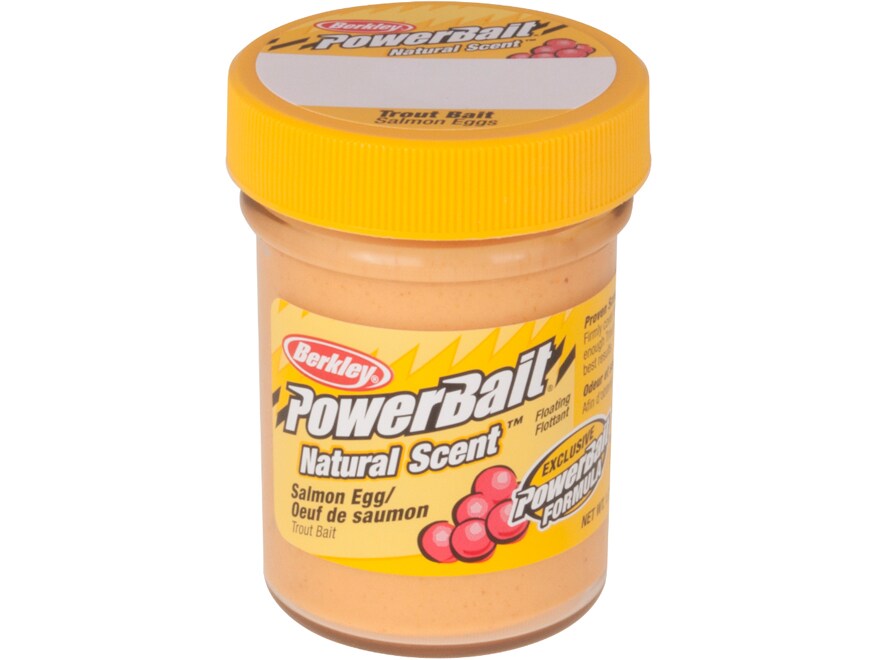Berkley PowerBait Natural Scent Trout Bait Garlic 1.75oz Jar