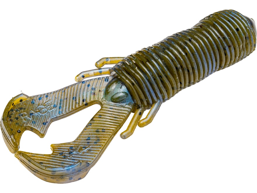 Strike King Rage Punch Bug 3.5 Creature Black Blue Swirl