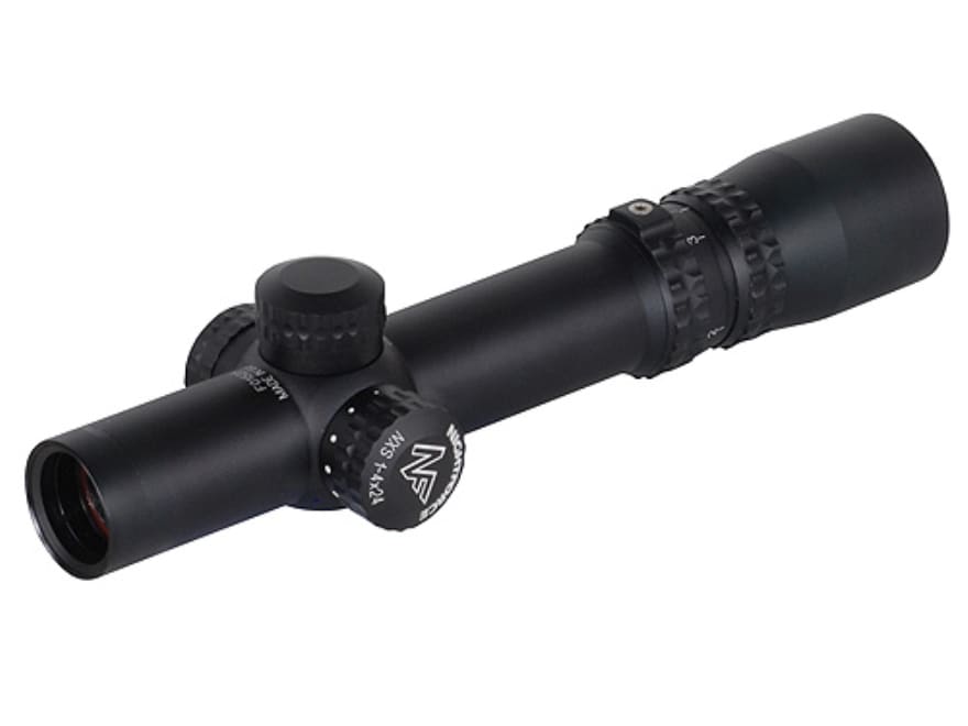 Nightforce NXS Rifle Scope 30mm Tube 1-4x 24mm Illuminated NP-1