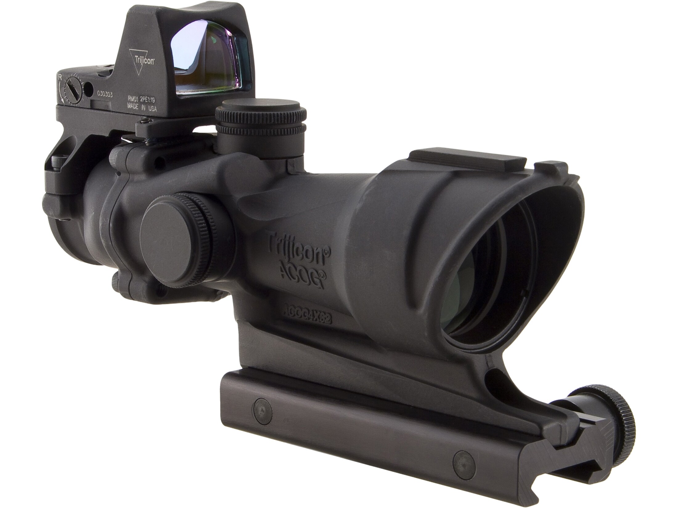 Trijicon Military Overrun ACOG Rifle Scope 4x 32mm Amber Illuminated