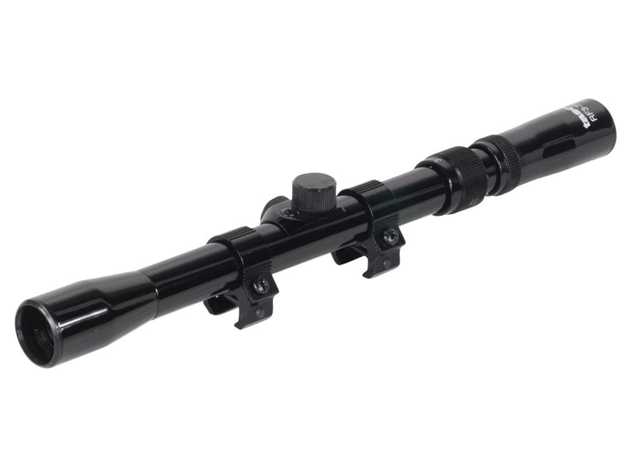 Tasco Rimfire Rifle Scope 3/4 Tube 3-7x 20mm 30-30 Reticle Gloss
