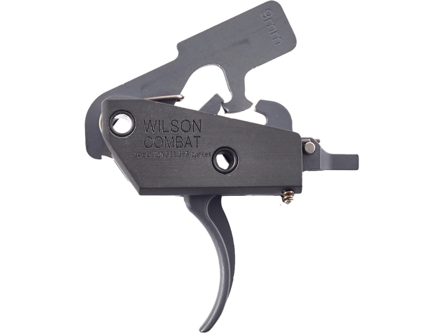 Wilson Combat Tactical 9mm AR-15 Two Stage Trigger Curved Black