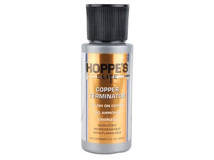 Hoppe's Elite Copper Terminator Bore Cleaning Solvent 2oz Liquid