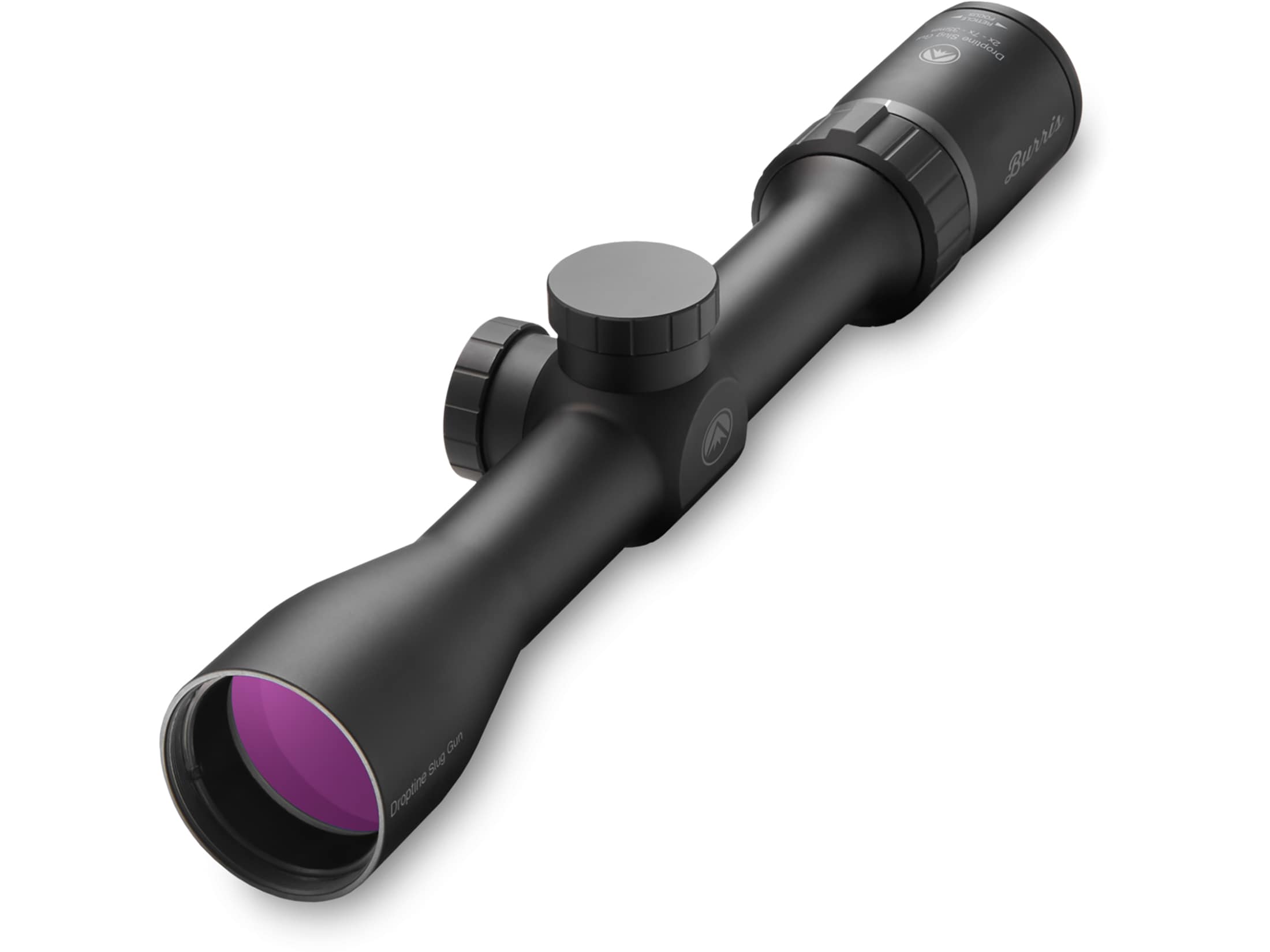 Burris DropTine Shotgun Scope 2-7x 35mm Ballistic Plex Reticle Matte