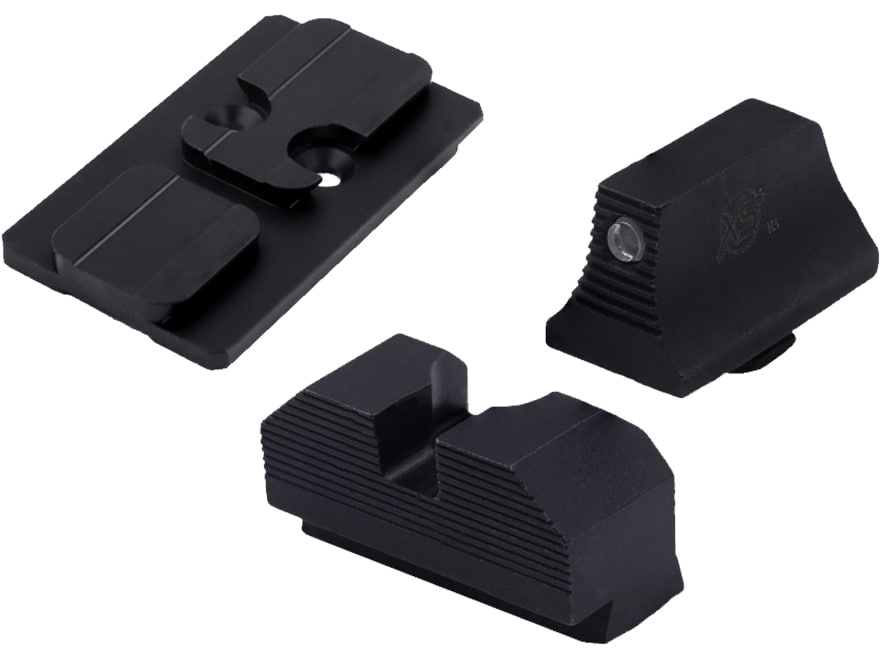 XS Sight Systems Minimalist Tritium Sight Set Optic Plate ACRO Walther