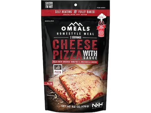 OMEALS Cheese Pizza Self Heating Meal