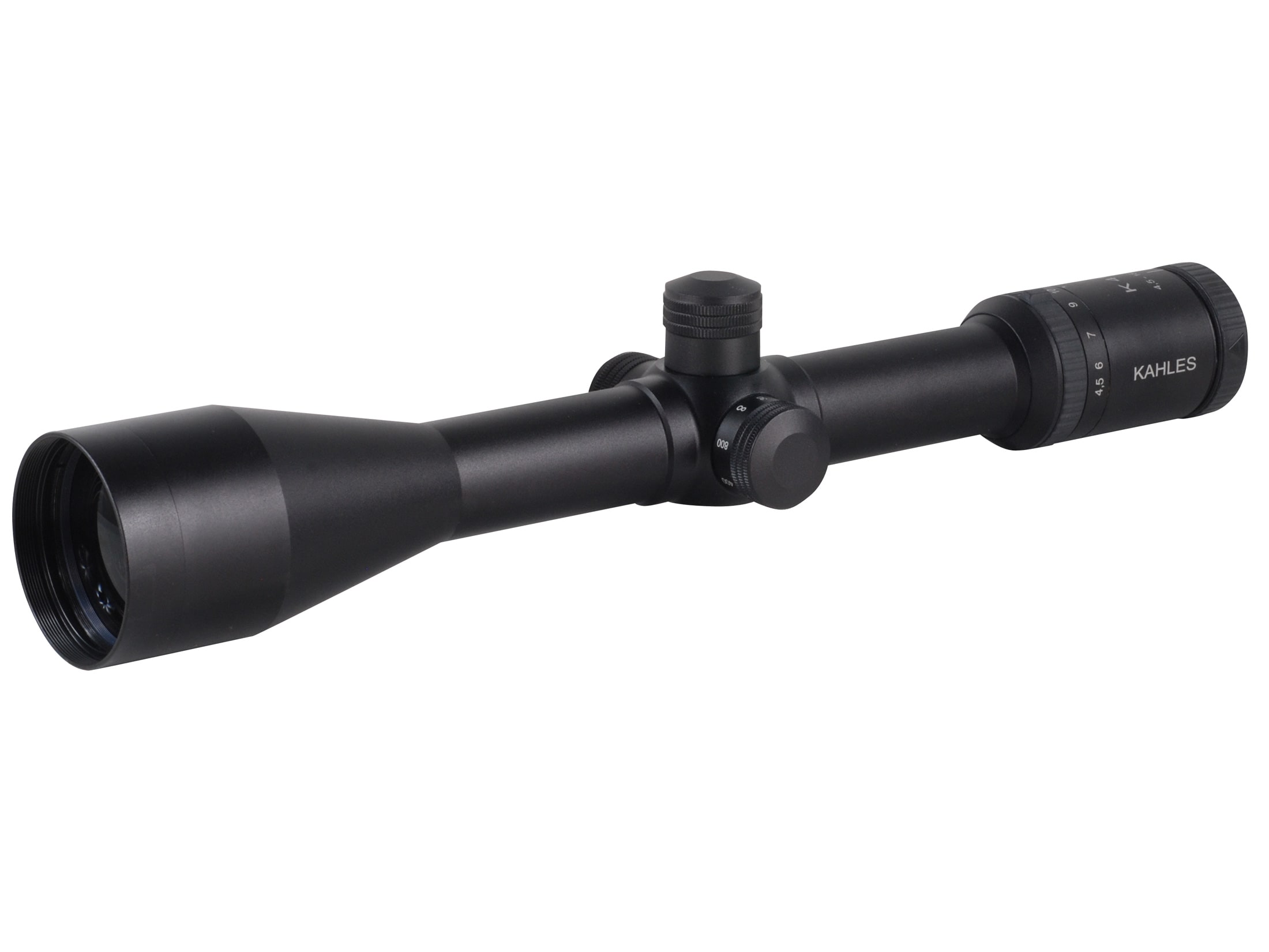 Kahles 418 TT Rifle Scope 30mm Tube 4.5-18x 50mm Side Focus 1/8 MOA
