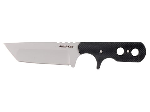 Cold Steel Mini Tac Tanto Fixed Blade Tactical Knife 3.75 Tanto Point