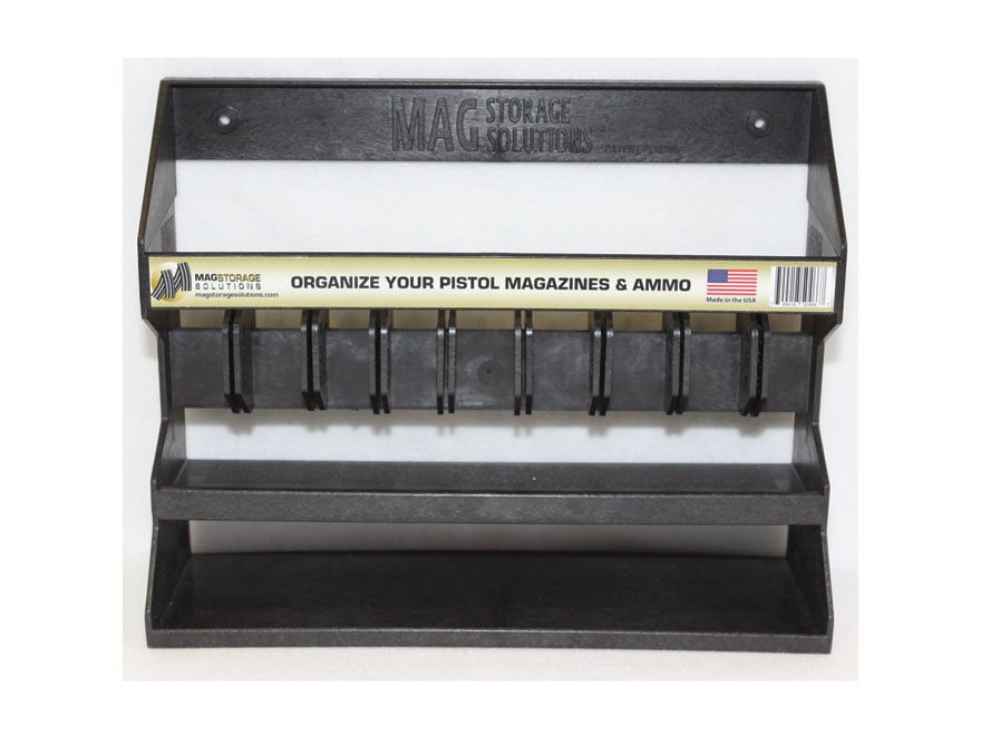 MagStorage Solutions Pistol Mag Organizer Polymer Black