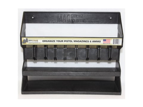 MagStorage Solutions Pistol Mag Organizer Polymer Black