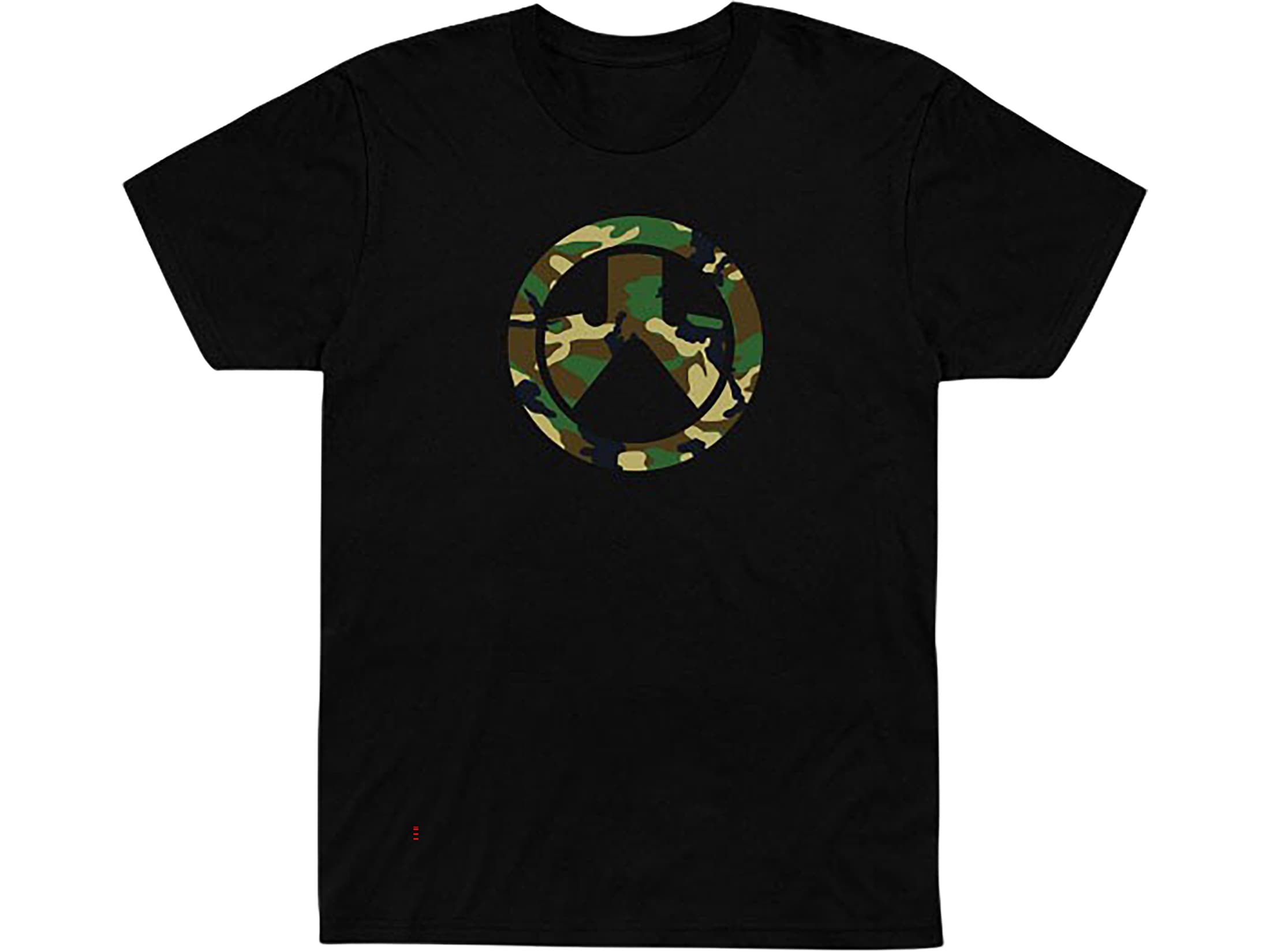 Magpul Men's Woodland Camo Short Sleeve Crew Neck T Shirt Black Medium