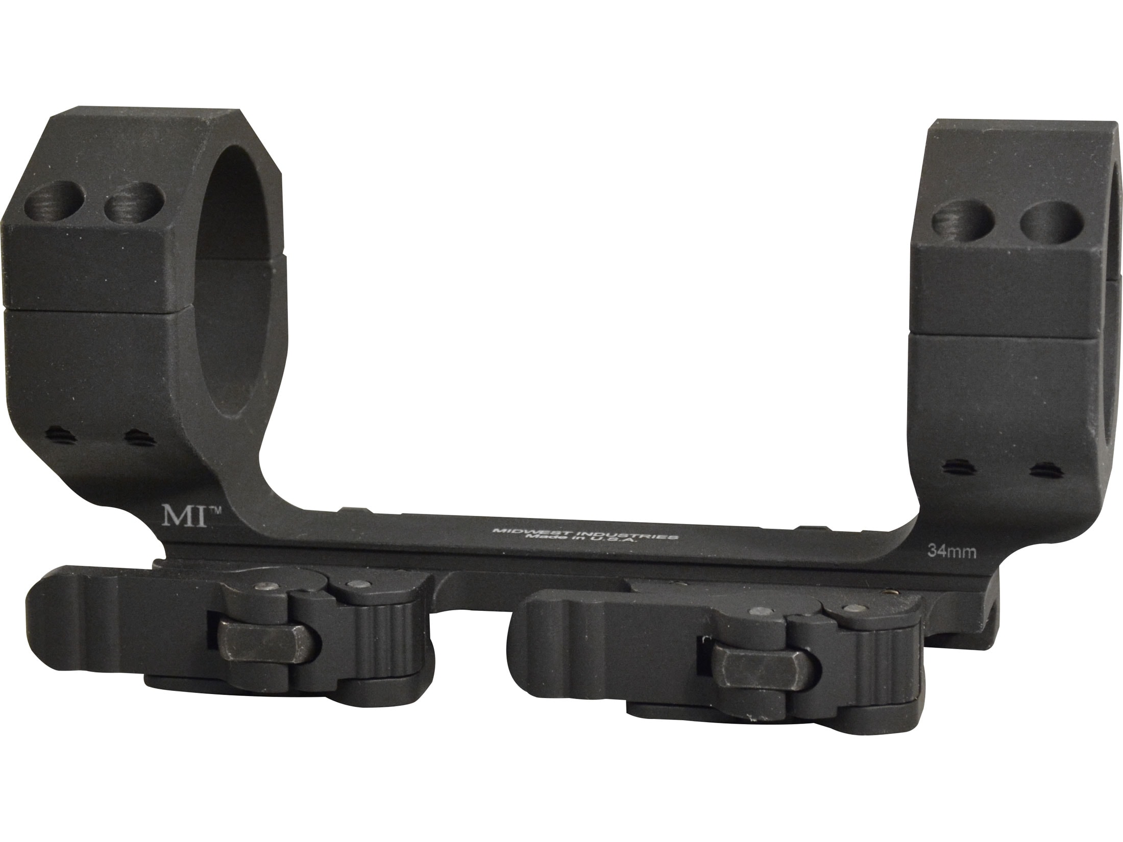 Midwest Industries 34mm QD Heavy Duty Scope Mount Picatinny Zero