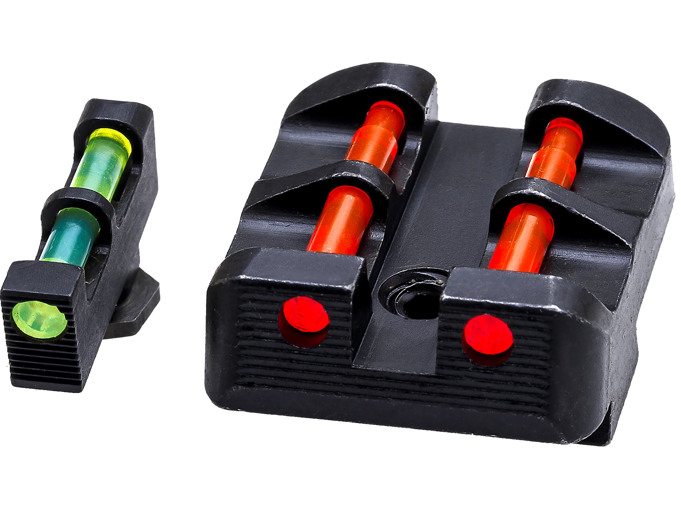 HIVIZ Fiber Optic Target Sight Set All Glock Except 42, 43, 43X, 48,