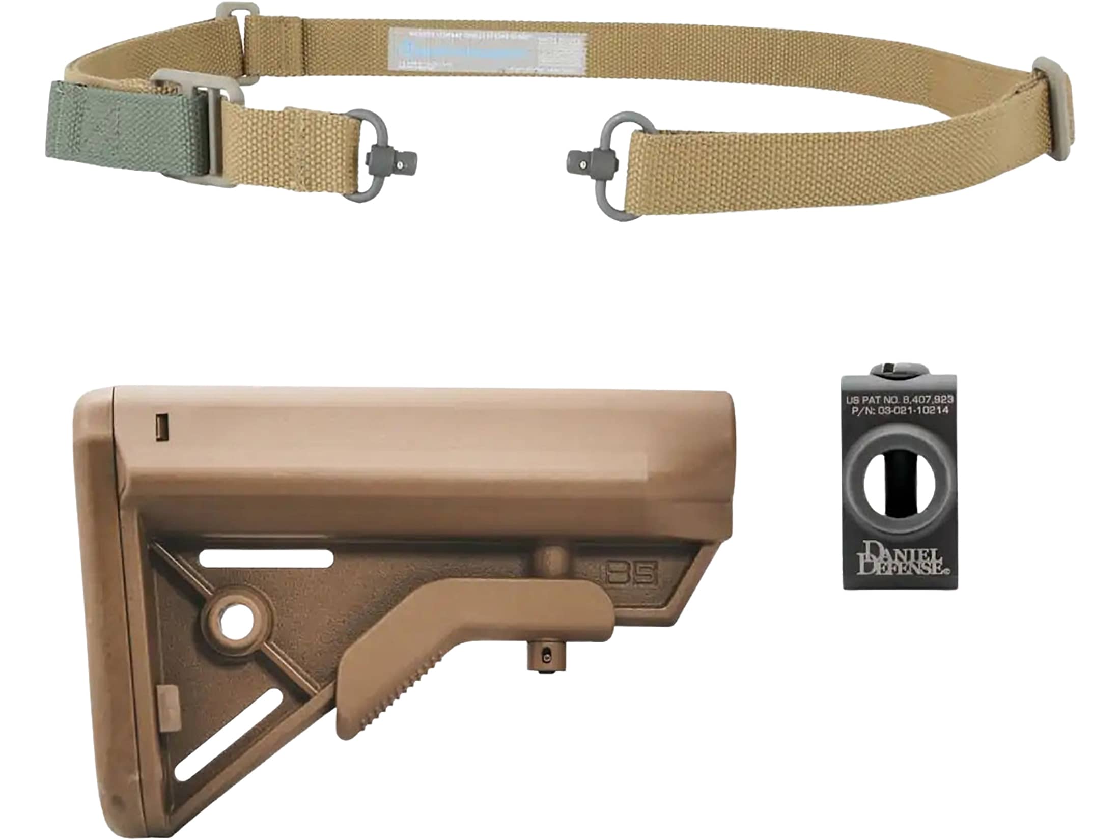 Blue Force Gear M4 Modern Combat Sling Kit Coyote Brown