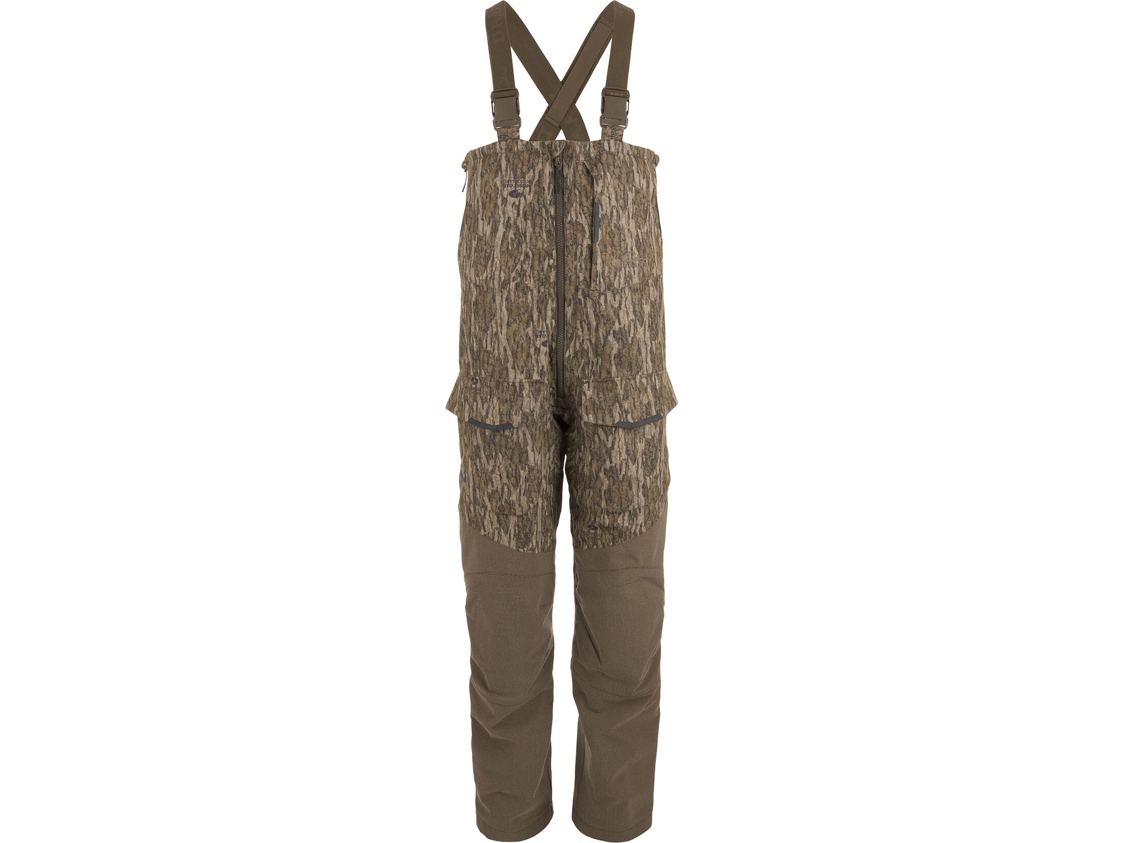 Drake Men's LST Commander XT Bibs Mossy Oak Bottomland Large