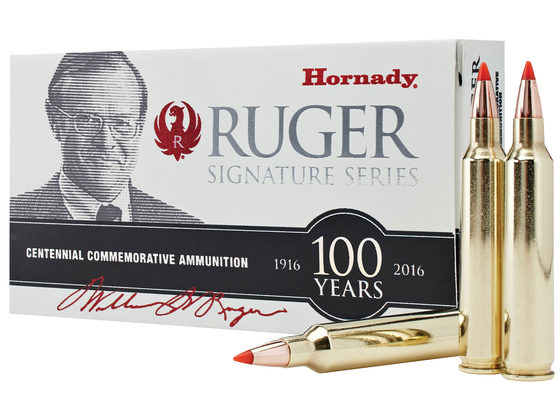 Hornady William B. Ruger Commemorative Superformance 204 Ruger Ammo 32
